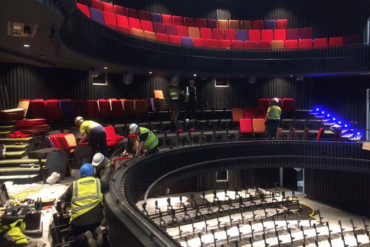 Seating System Installation | SIS Global Seating