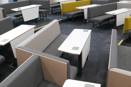 Collaborative Fixed Benches | SIS Global Seating